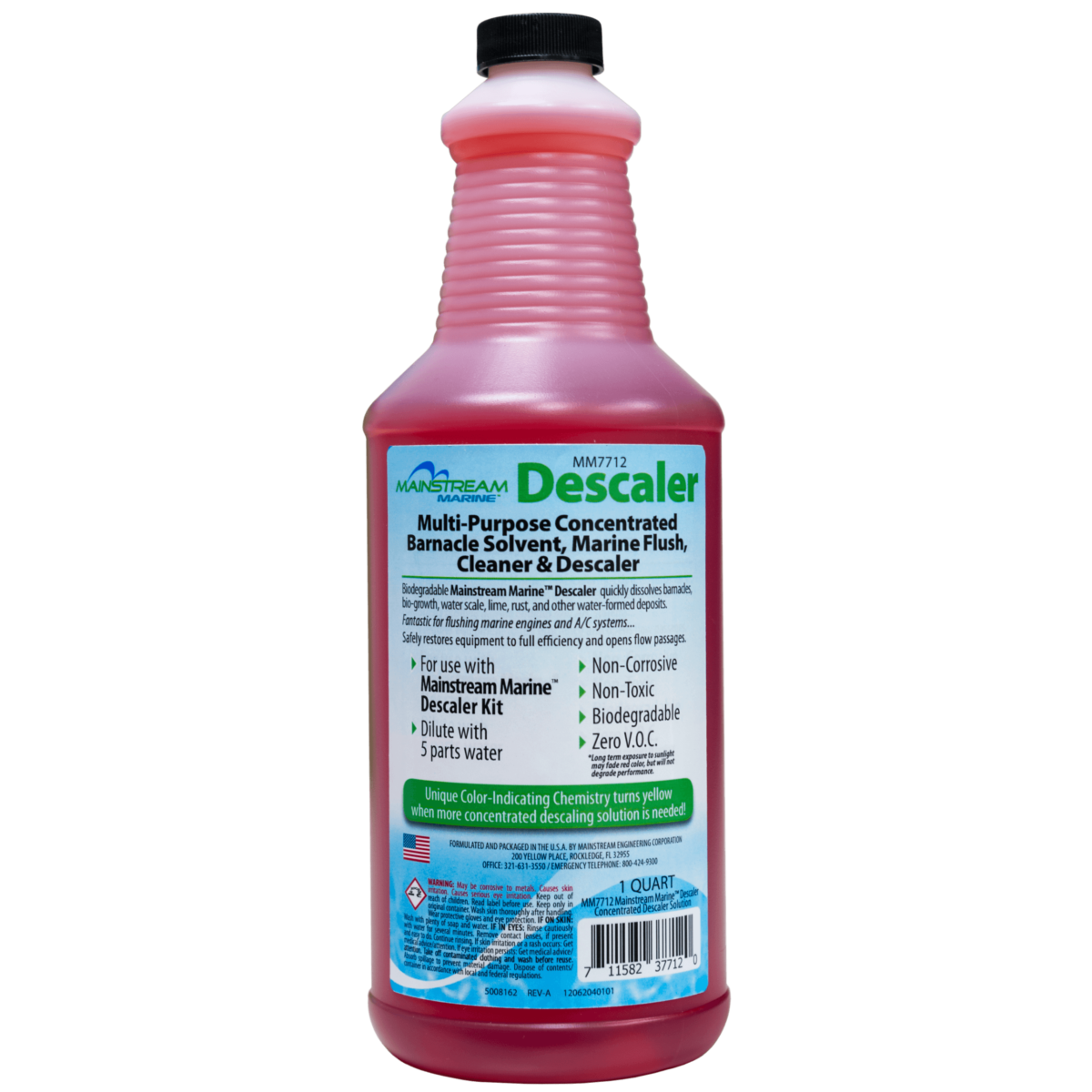 Mainstream® Multi-Purpose Descaler (Quart Refill) - Safe Boating Card ...